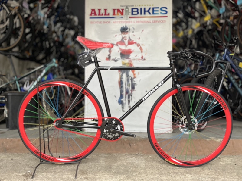 Maxhub Fixie DiscBrake front 700c DropBar With Freebies | Shopee ...