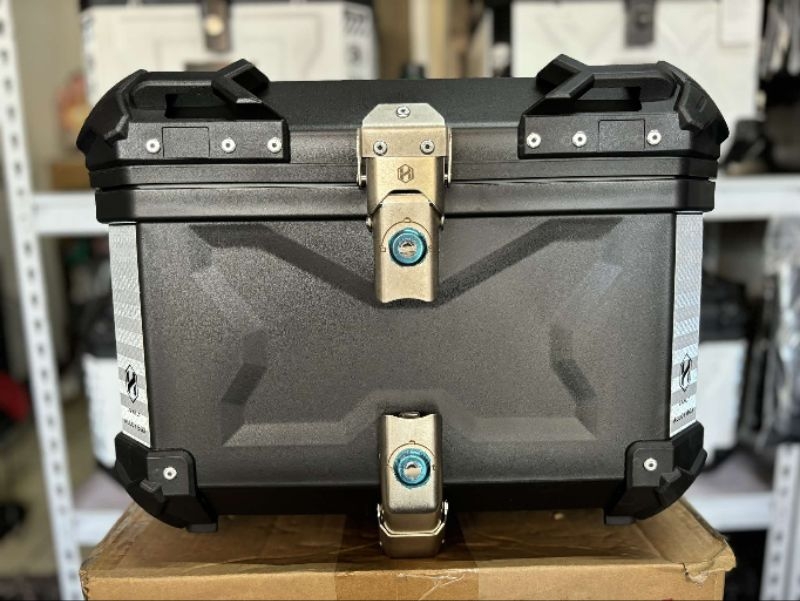 HNJ v5 3X ABS 45 LITERS TOP BOX WITH BACKREST | Shopee Philippines