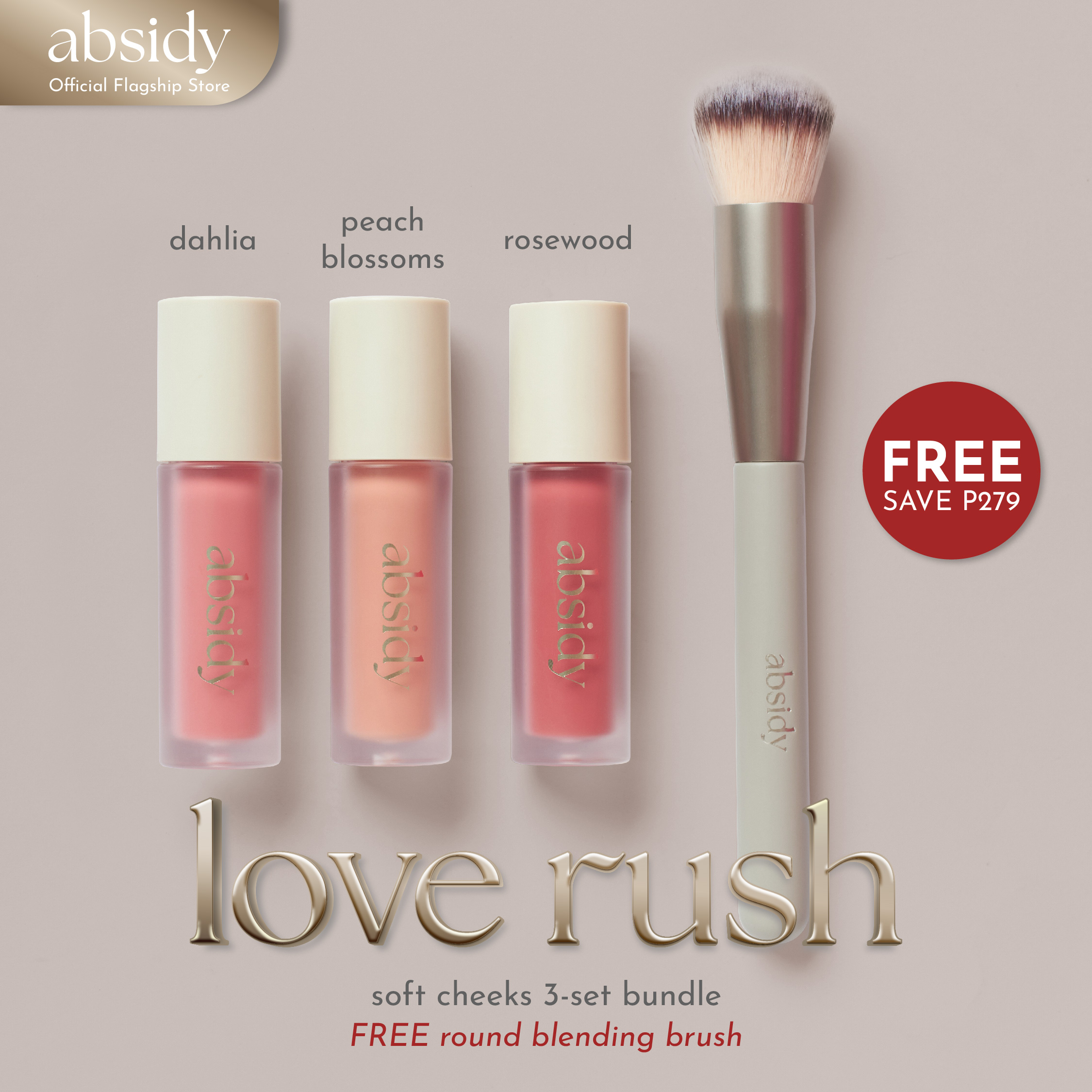 Absidy Soft Cheeks Whipped Serum Blush Bundle | Shopee Philippines