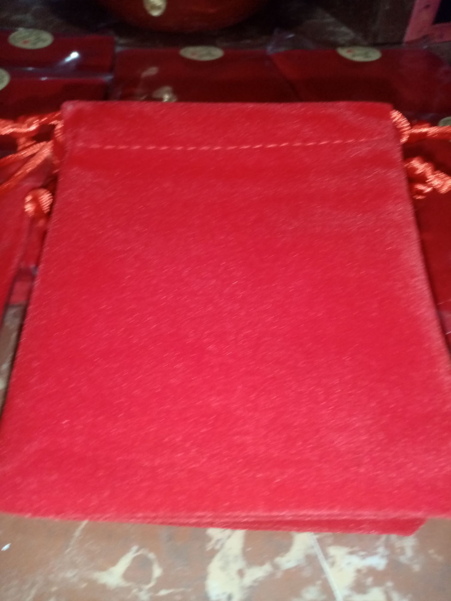 Red Pouch /Pulang Tela (4.5*4inch) | Shopee Philippines