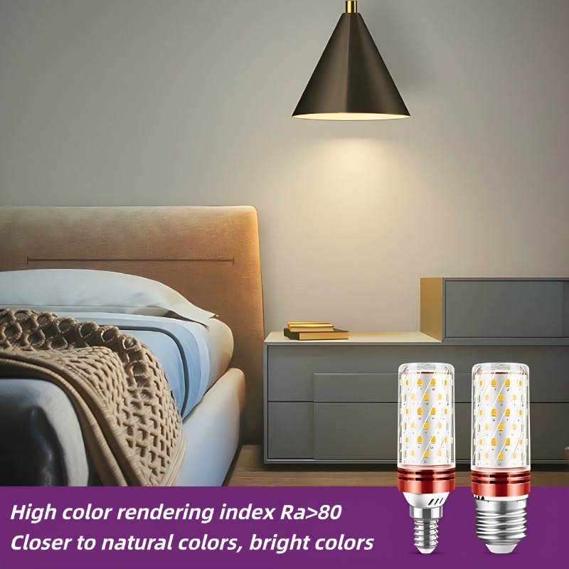 【COD】10PCS 12W Tricolor Led Bulb Changing Corn Bulb 3 Color Daylight ...