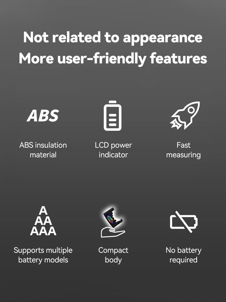VOVOVA Digital Battery Load Tester Analyzer Capacity Tester Battery ...
