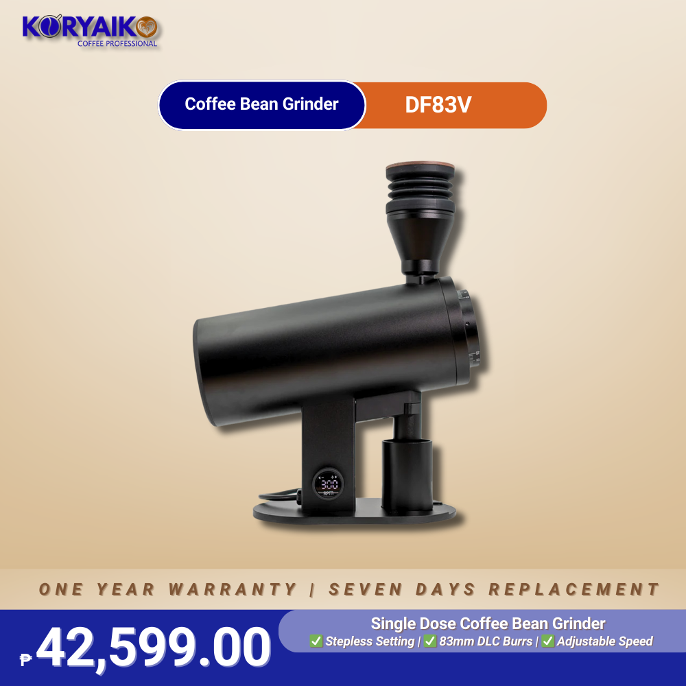 Koryaiko DF83V Variable Speed Coffee Single Dose Espresso Grinder Selpless DLC 83mm Flat Burr ...