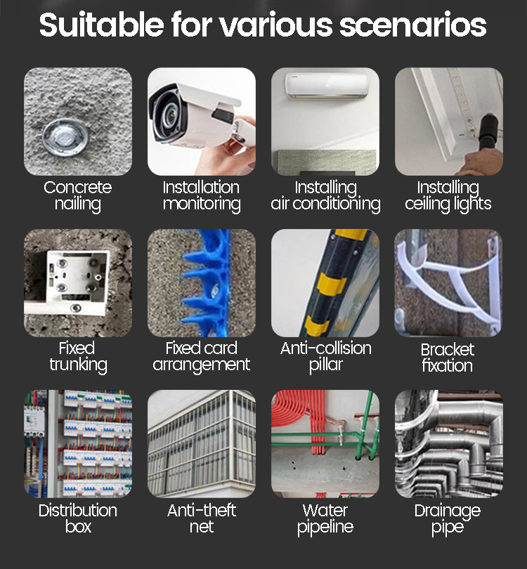 Kuwo Nail gun Free gift of 120 nails Manual Steel Nails Gun For ...