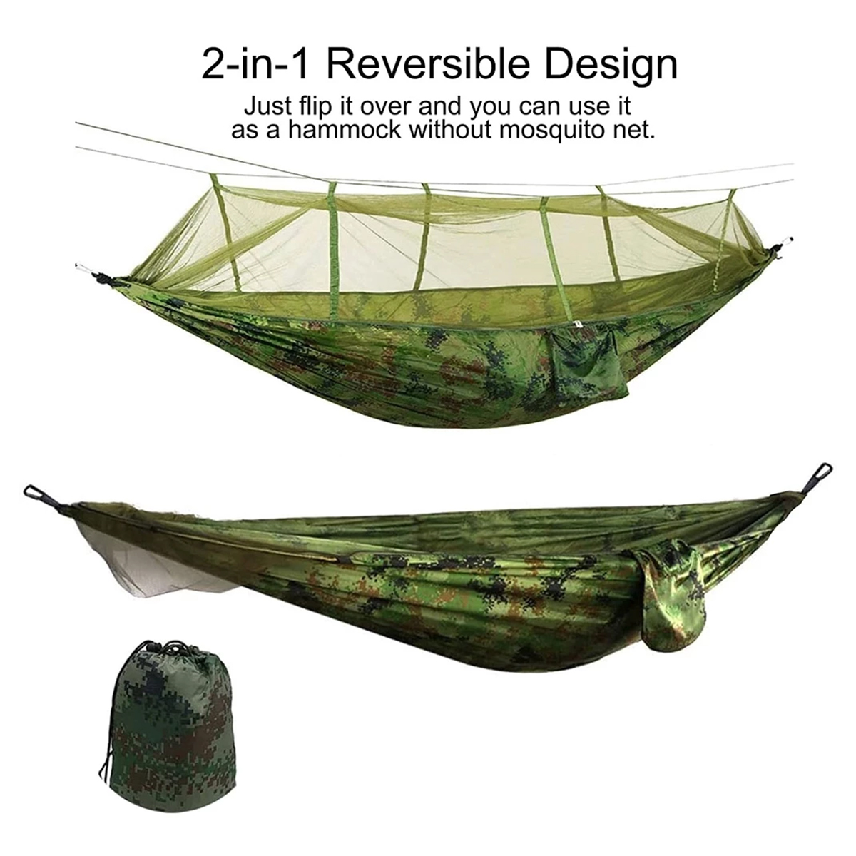 Camping Hammock duyan Mosquito Net and Hammock Canopy Portable Nylon ...