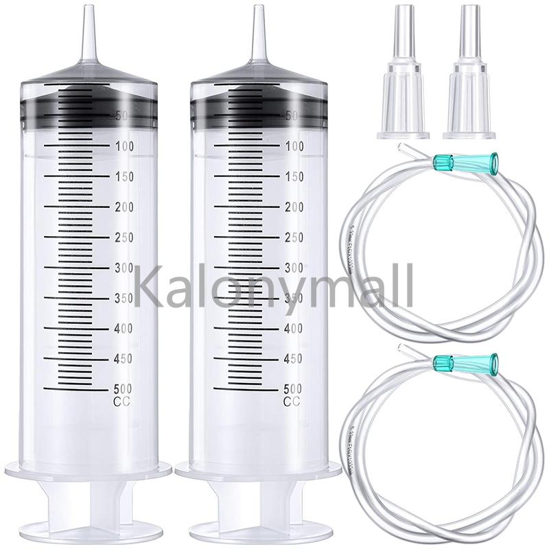 100ML-550ML Reusable Big Size Syringe Plastic Injector for Pets Cats ...