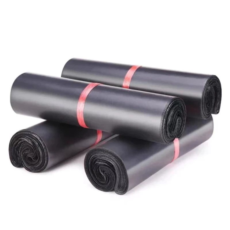 100pcs Black Courier Pouch Plain Pouch Thickened Express Envelope ...