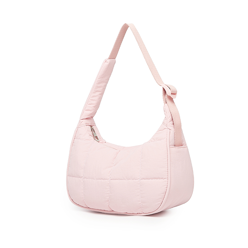 【Mumu Select】M818 Quality Women Puffy Nylon Shoulder Bag Puffer ...