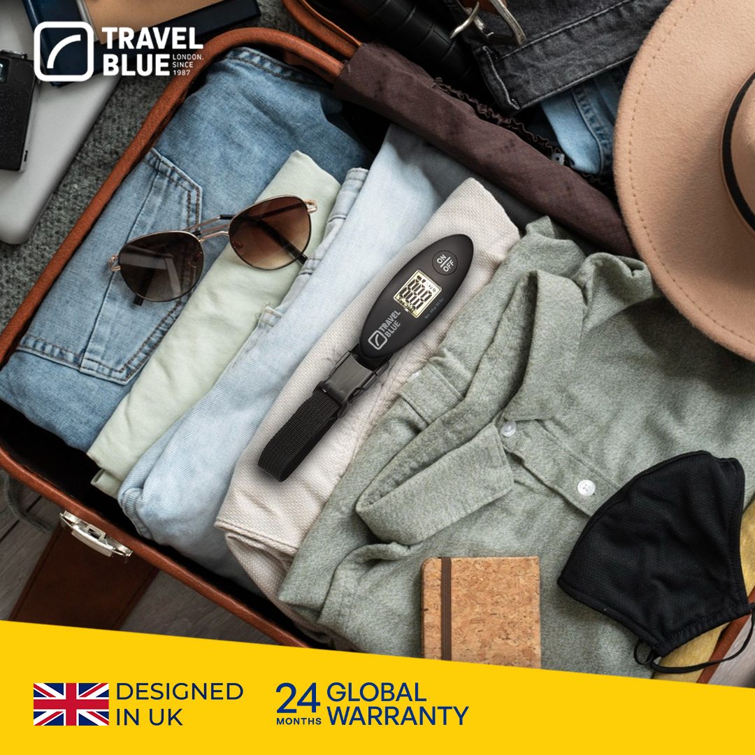 Travel Blue Digital Travel Scale | TB583 | Shopee Philippines