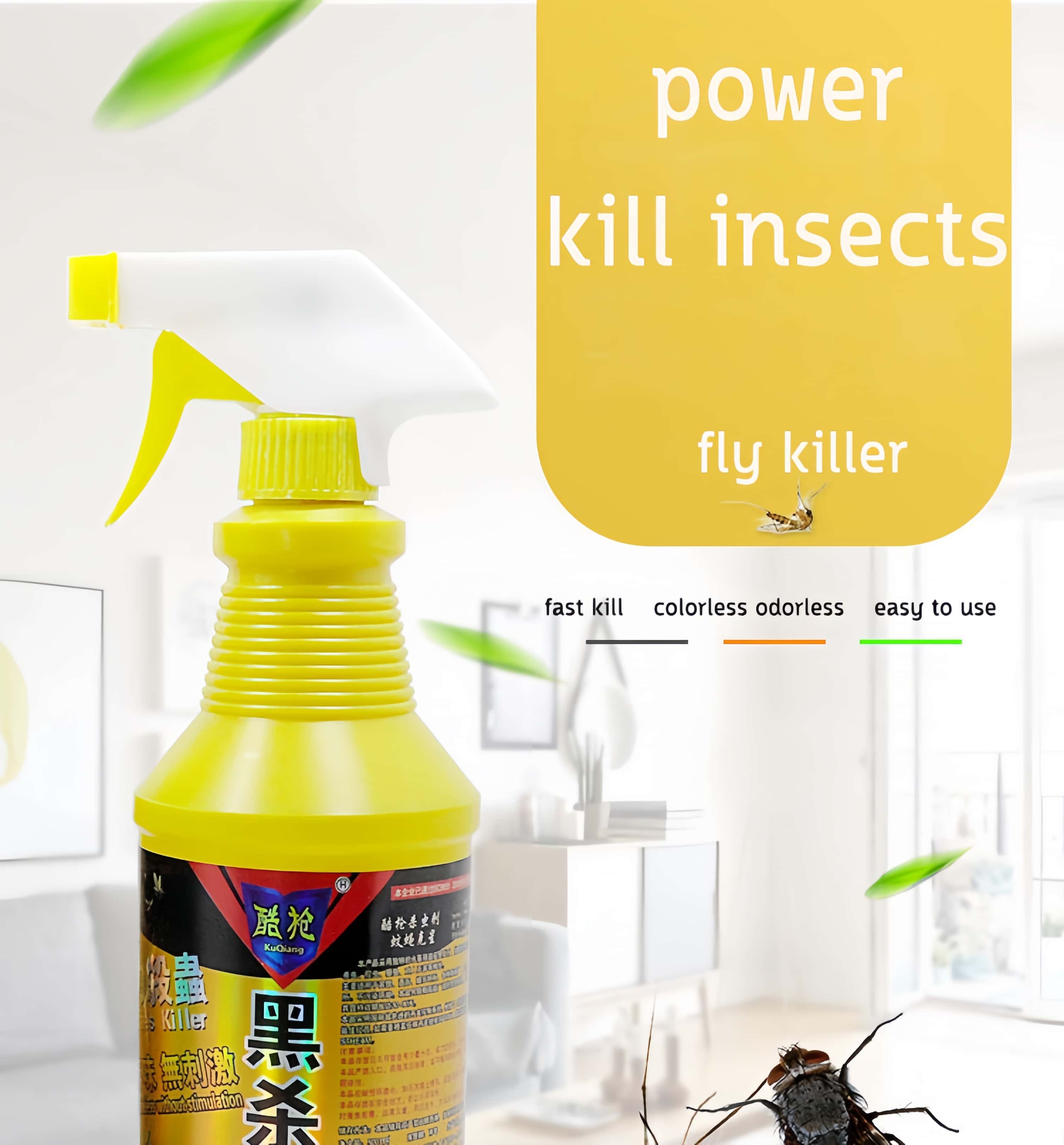 Efficient Fly Killer Quick Fly Kill Harmless Ingredients Household ...