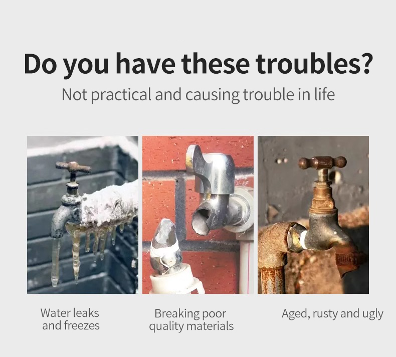 COD, dual outlet outdoor faucet, faucet, dual outlet faucet, faucet ...