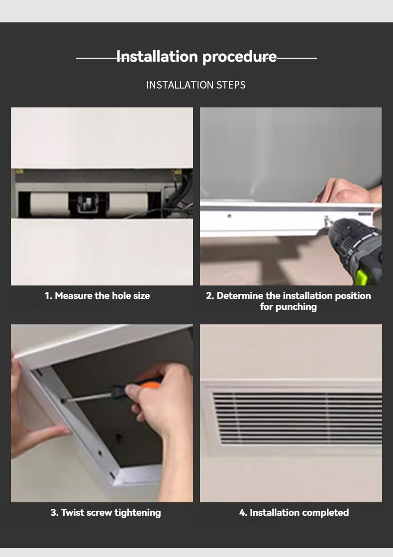 【COD】Aluminum alloy shutter vents wall ceiling shutters suitable for ...