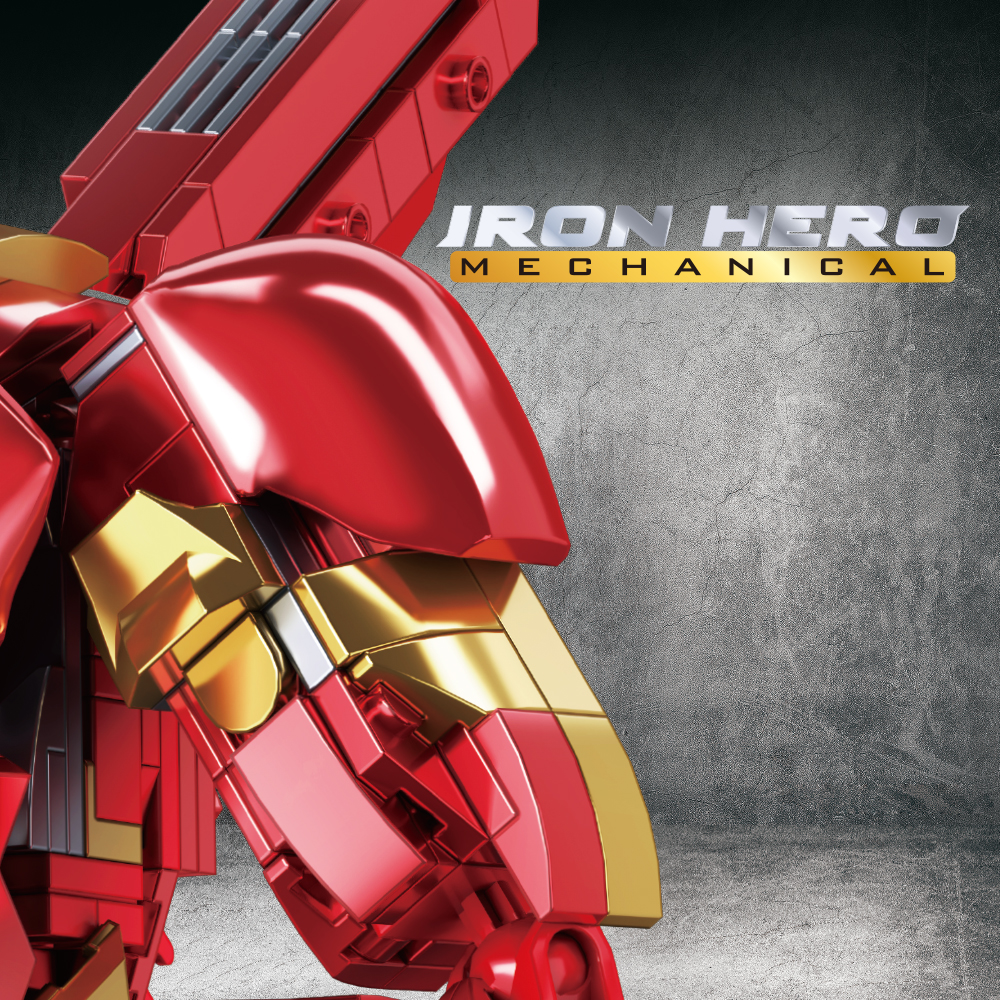 Iron Man compatible Building Blocks Model Man Figures Weapon Bricks ...