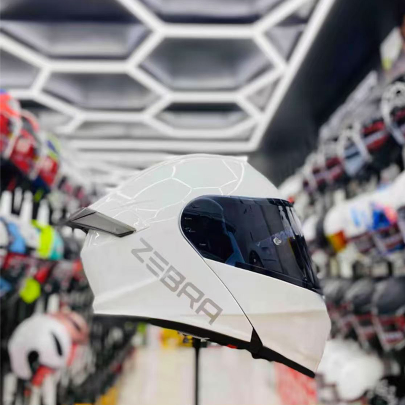 Zebra A113 Men's Full Face Motorcycle Dual Visor Modular helmet Unisex ...