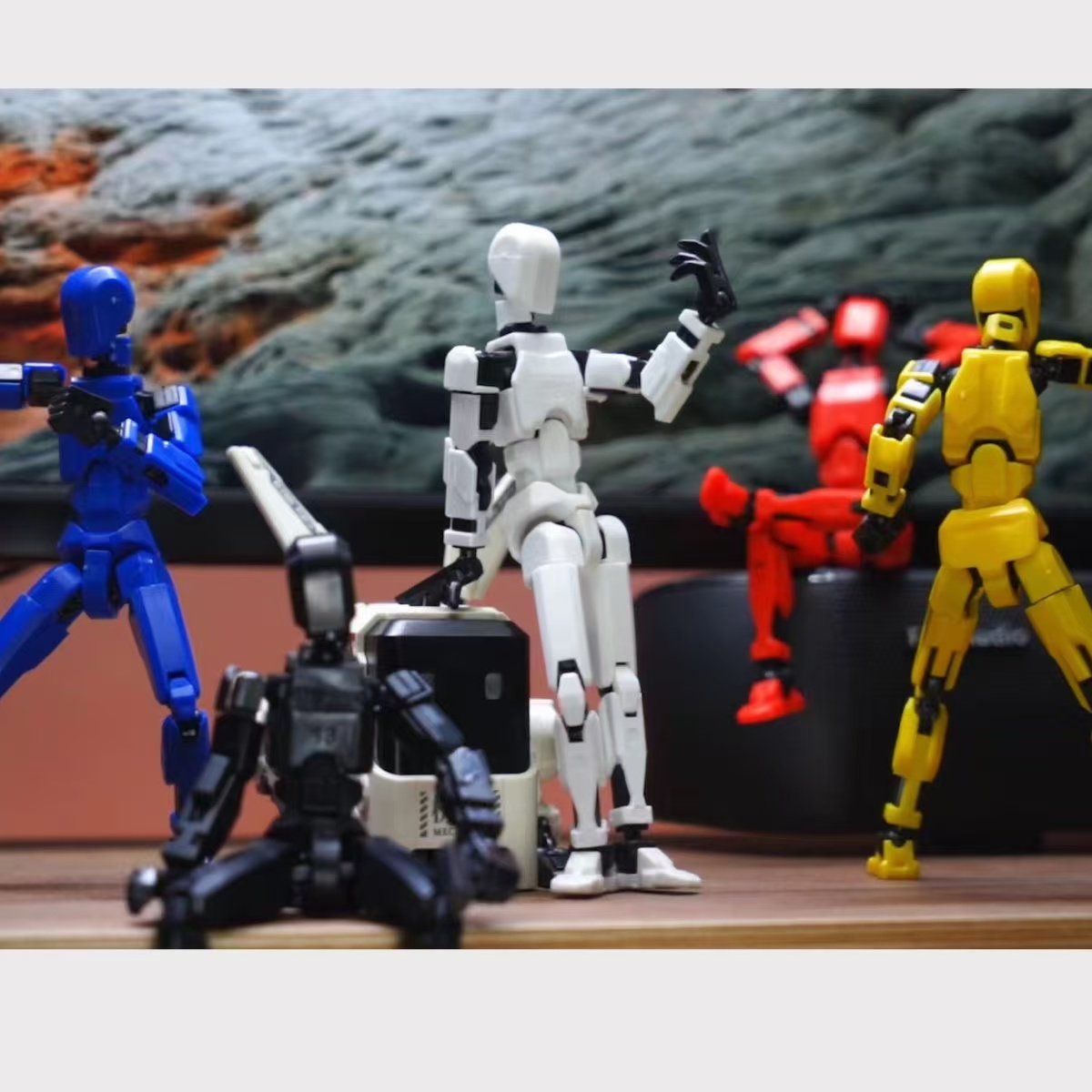 Magnetic 13-Point Poseable Figure 3D Printed Multi-Joint Model Building ...