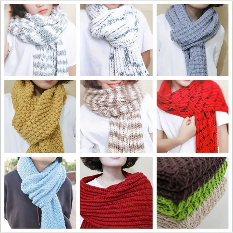(23 Colors) 8 Plys Milk Cotton Yarn Wool Thread Knitting Scarf DIY ...