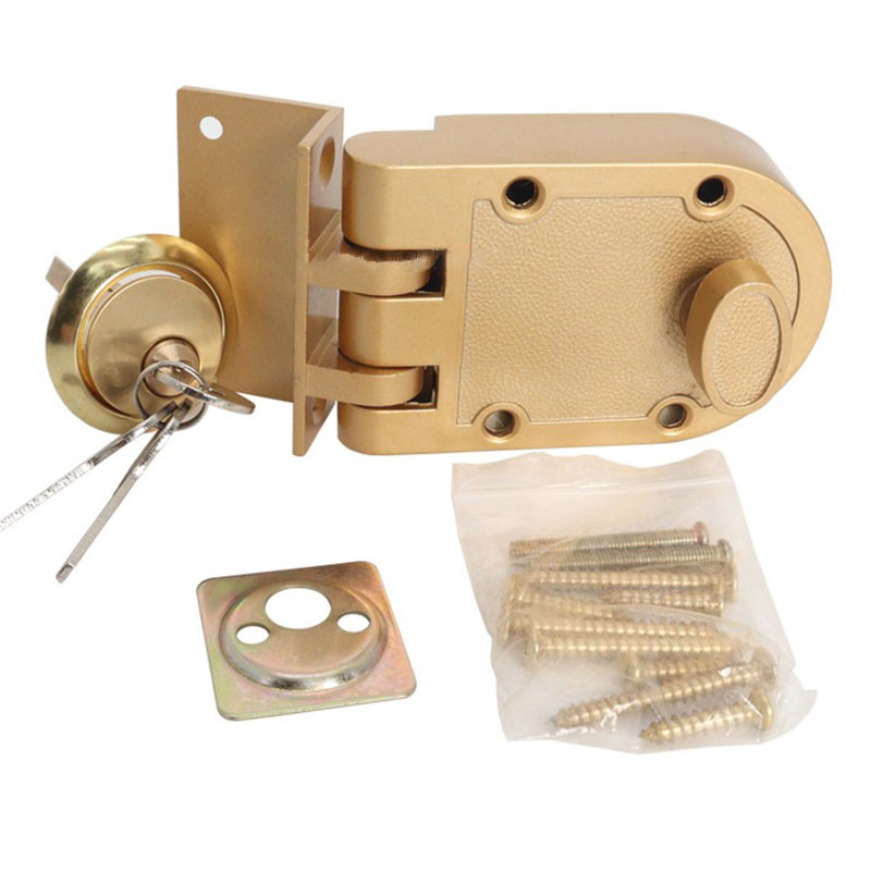 Sliding door lock (deadlock) Door Lock / Rim Lock - Single or Double ...