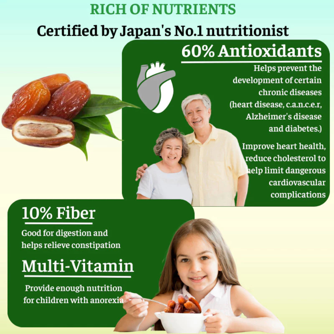 3F FOOD SOLF-DRIED DATE PALM 100g-250g-500g-1kg Isang masustansyang ...