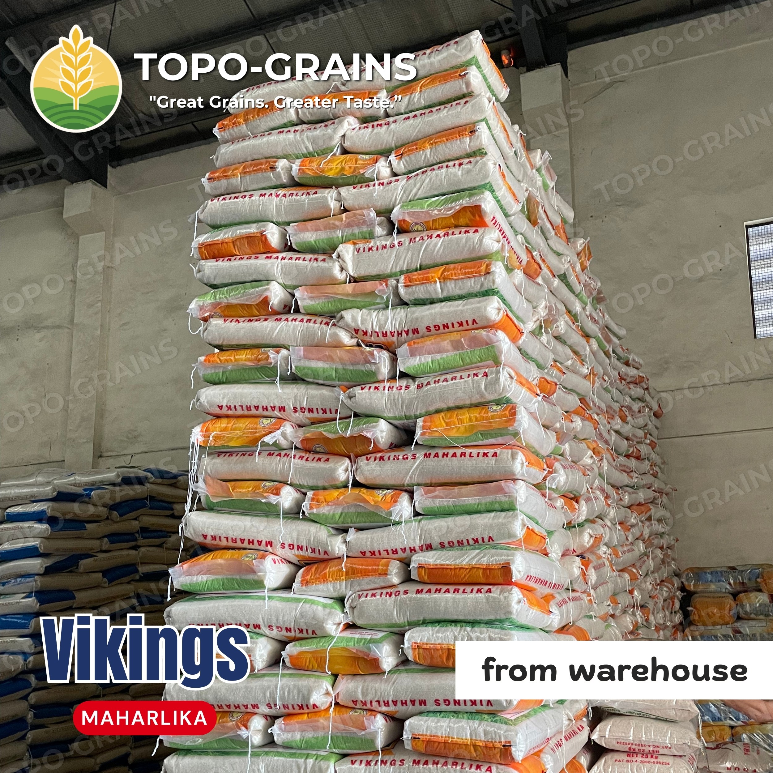 VIKINGS Maharlika White Rice Bigas 25 KG- Malambot , Masarap at ...