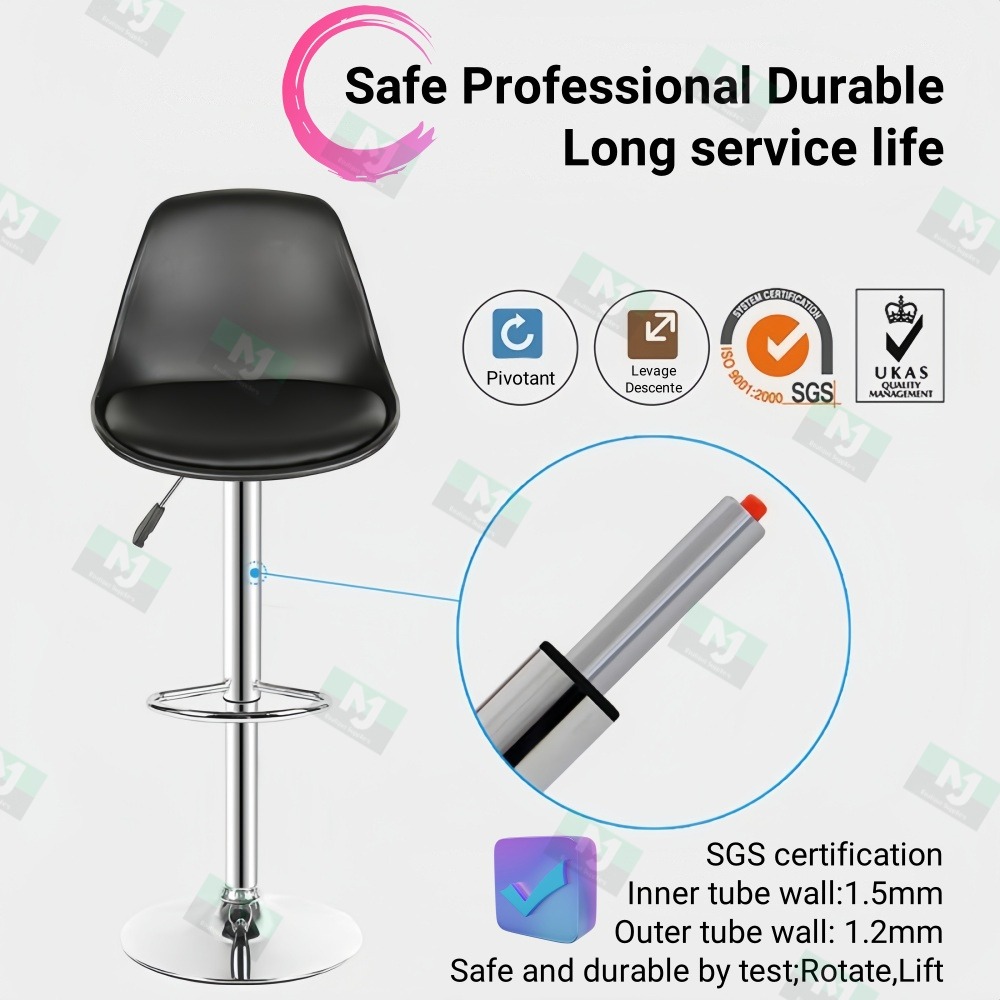 Bar Stool High Chair Swivel Adjustable Height Bar Stool Air Lift ...