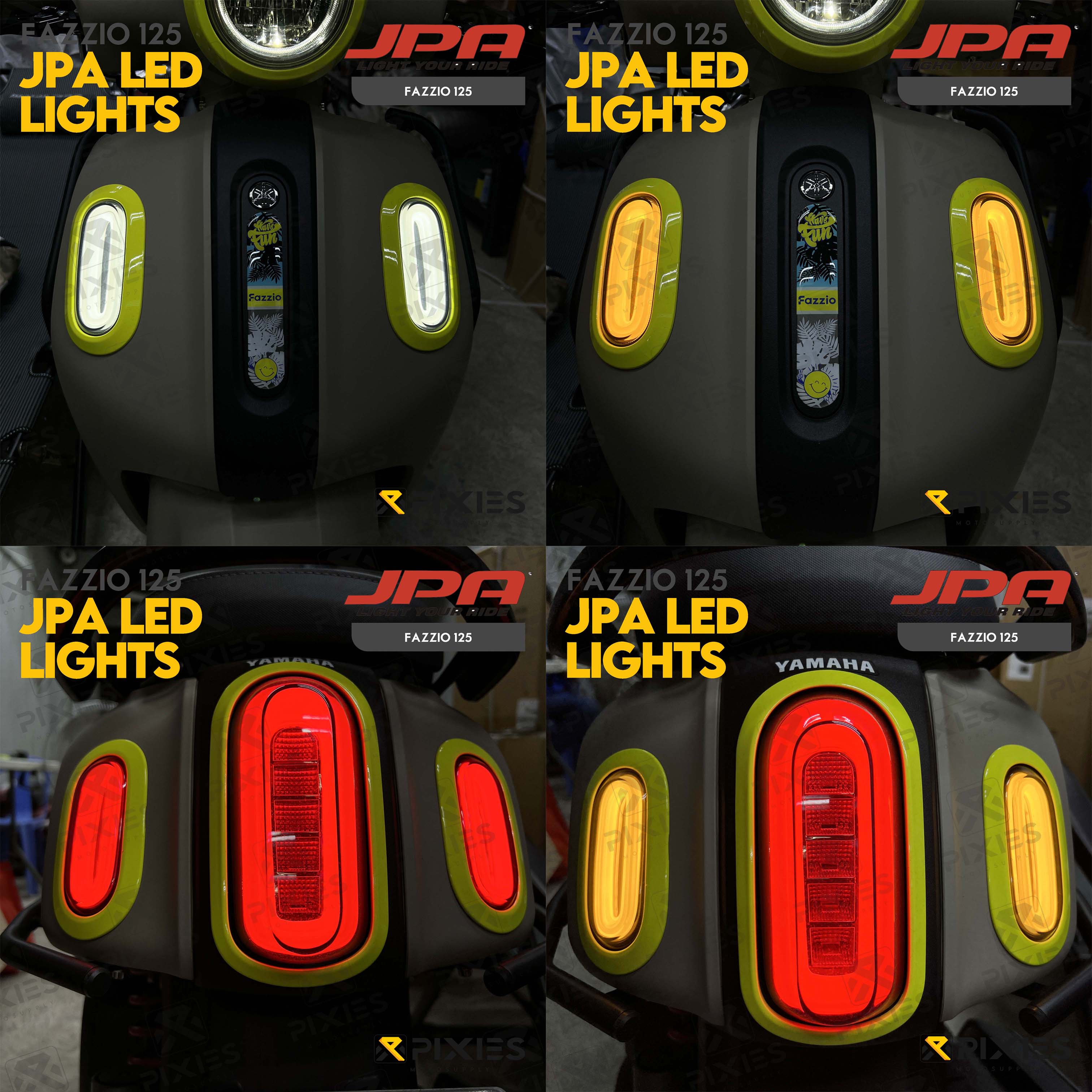 FAZZIO 125 JPA FRONT SIGNAL LIGHT TAILLIGHT JPA LED LIGHTS | Shopee ...