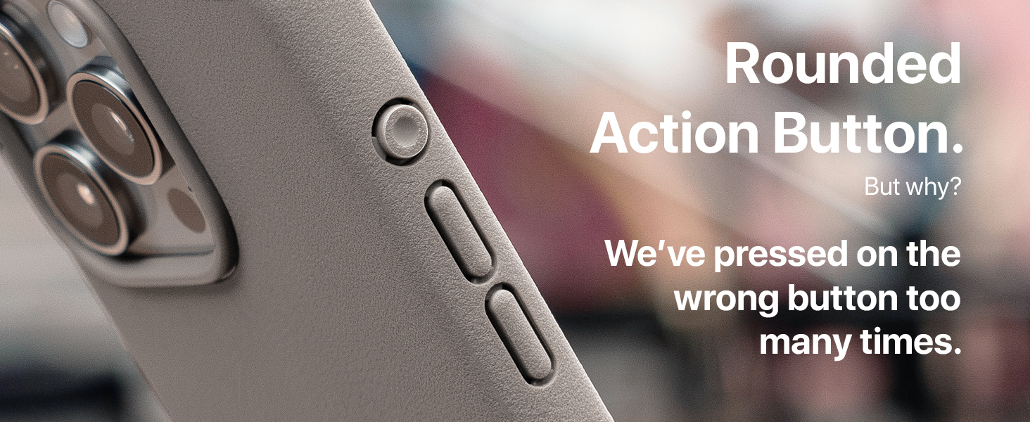 TineeOwl Case for iPhone 16 Pro / 16 Pro Max - Magnetic Case w/ Camera Control Button (Stone ...