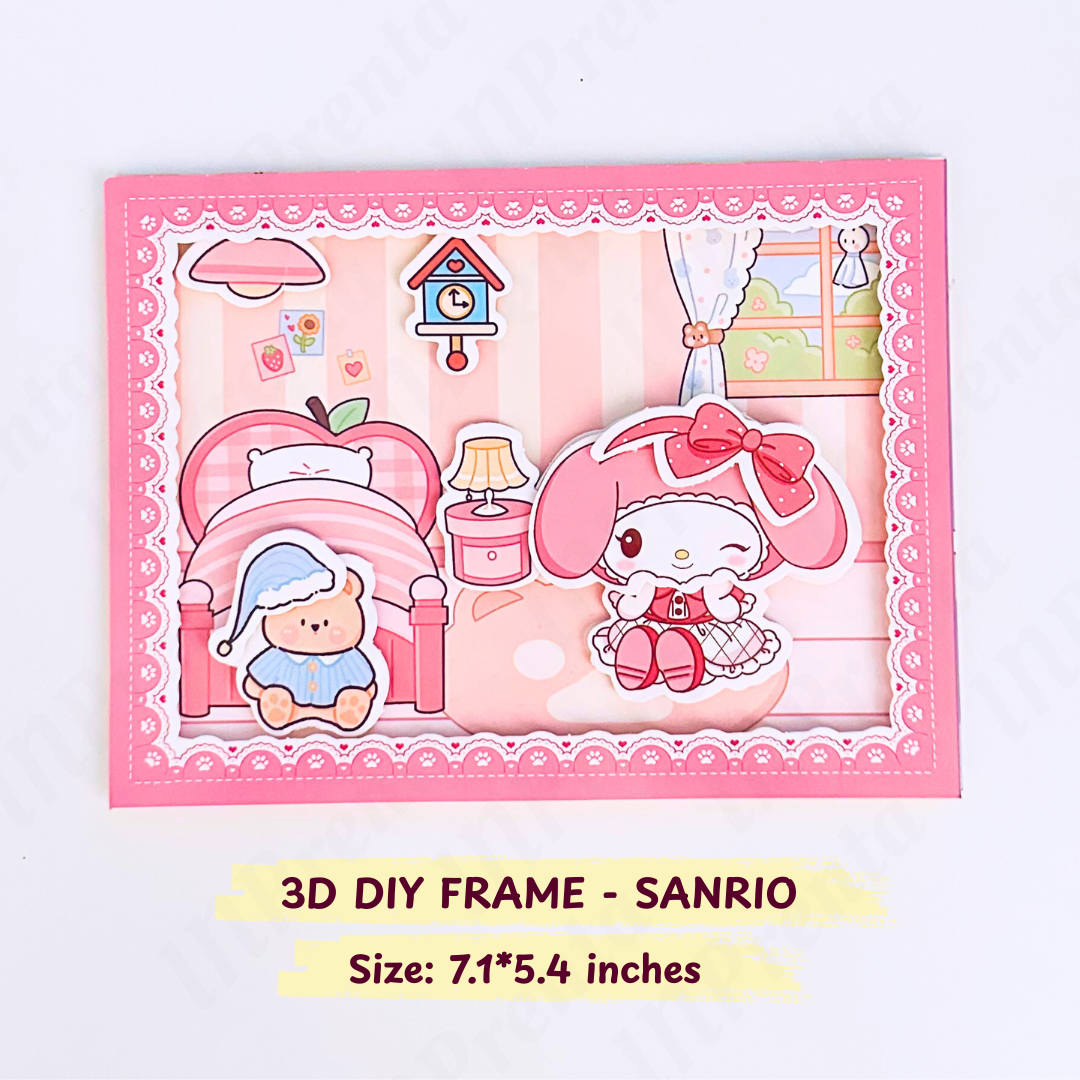 Sanrio 3D DIY Frame for Kids - Development Activities | Shopee Philippines