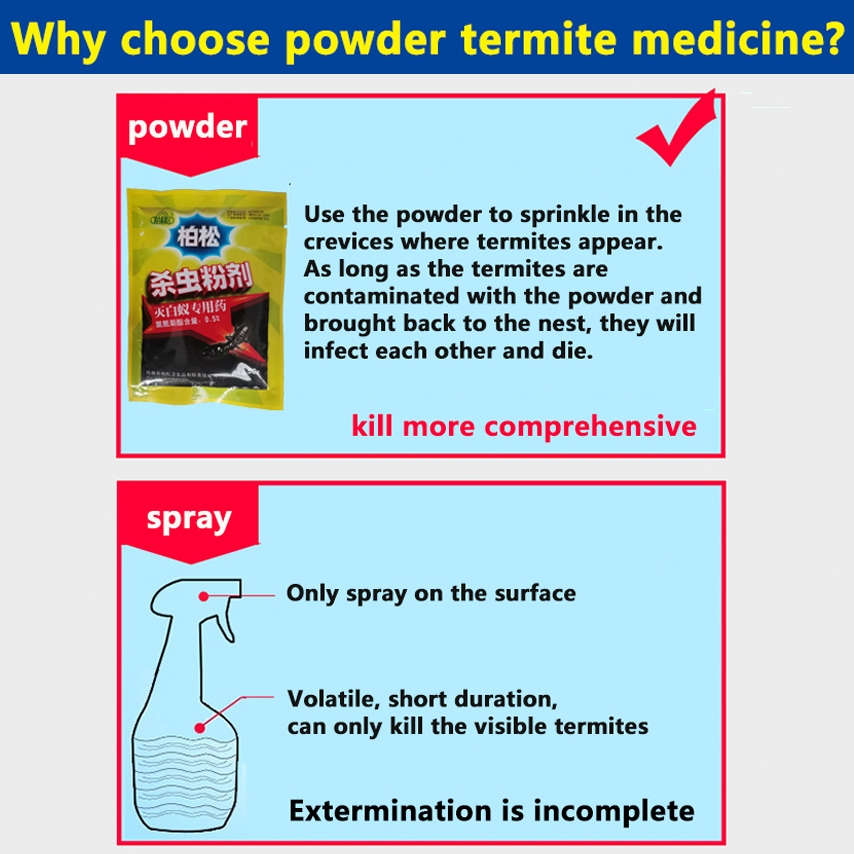 50g termite powder killer ermite Killer termite x anay killer termite ...