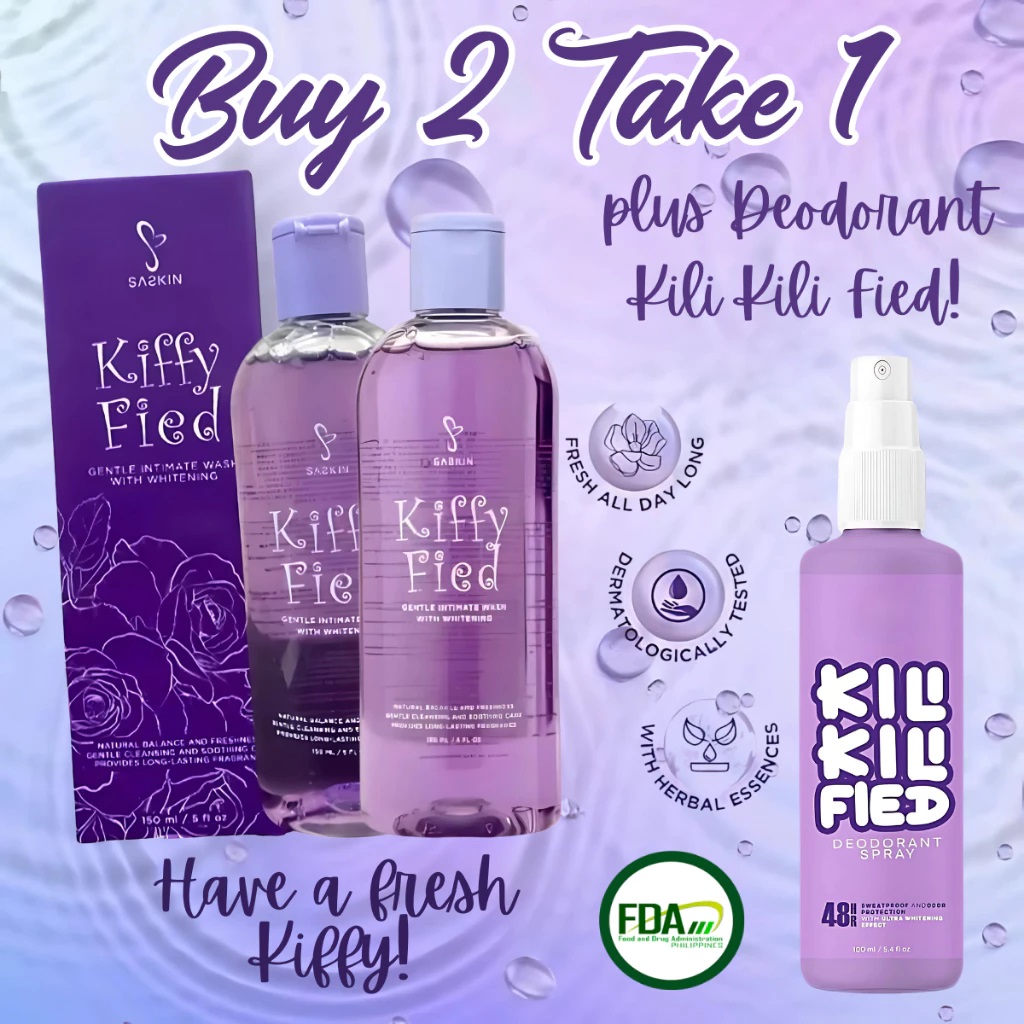 【MY Girl】BUY 2 GET 1 Kiffy Fied Feminine Wash + Kili Kili Fied ...