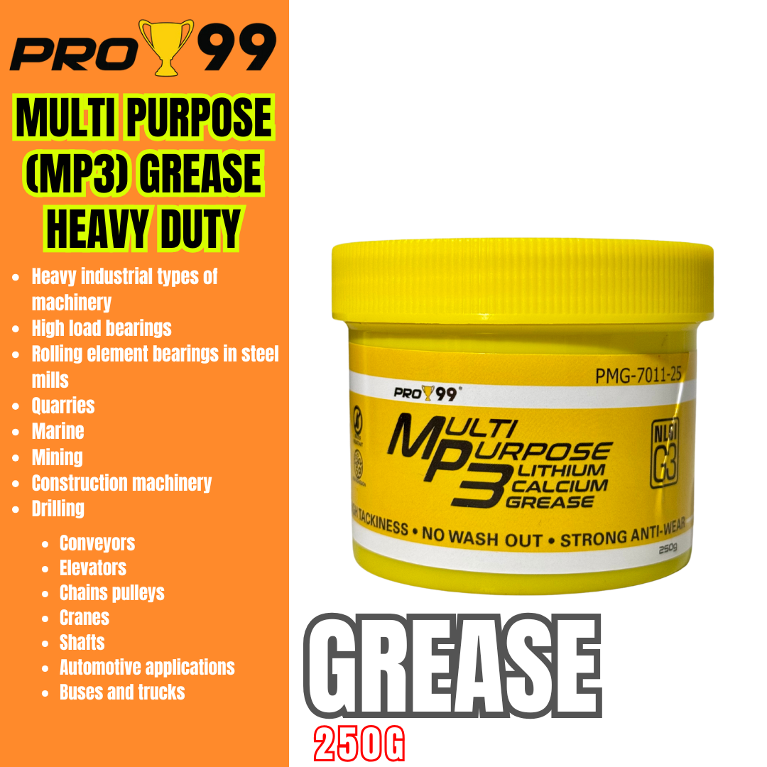 GREASE 250grams | Multi-Purpose Grease | Yellow | NGLI 3 l Pro99 ...