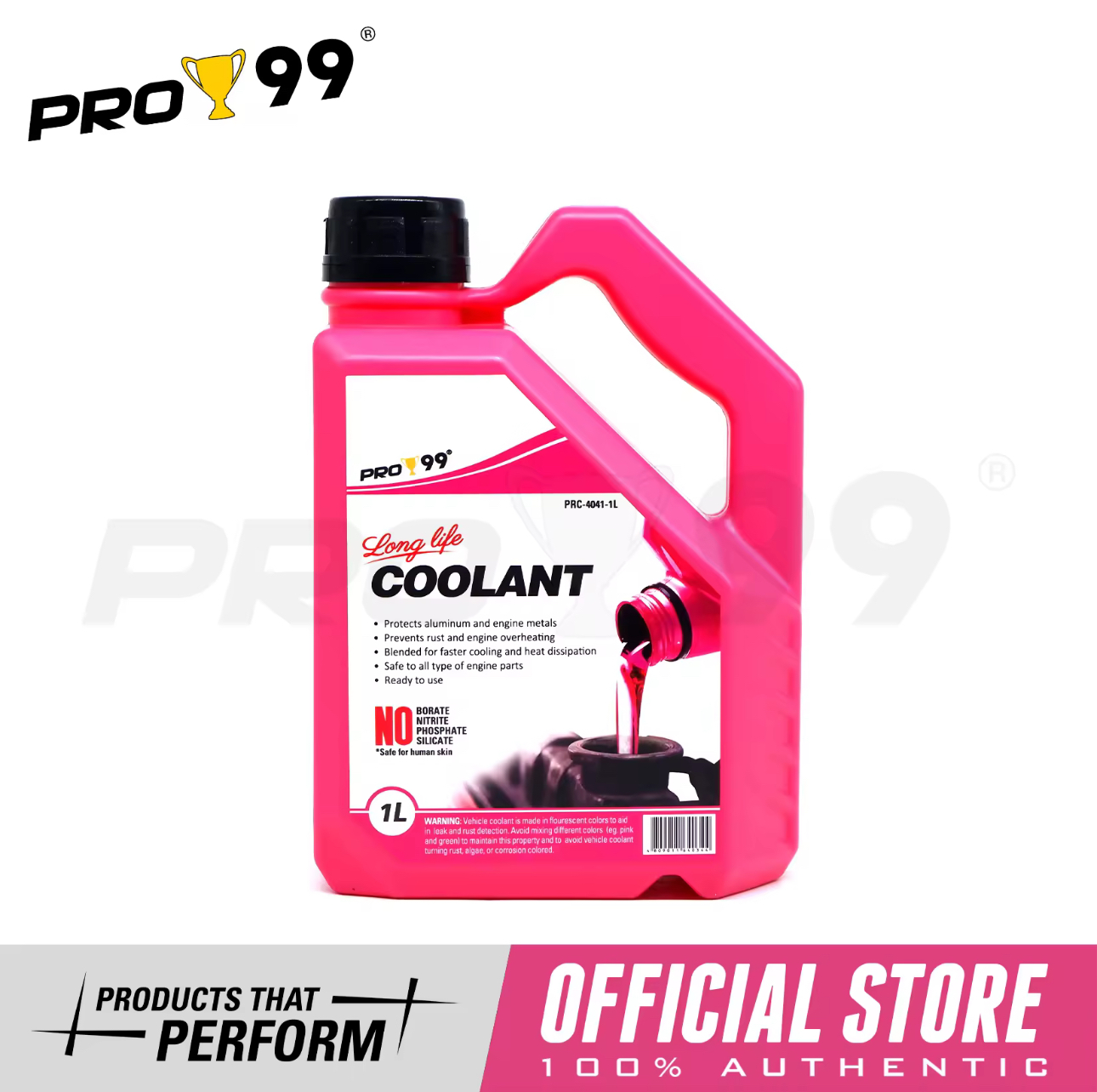 COOLANT 1 LITER Pro99 PINK (Ready to Use) | Shopee Philippines