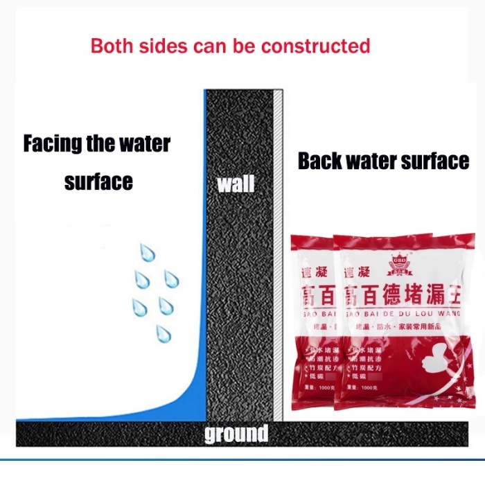 WaterProof Cement Quick dry cement For Wall Dinding Atap Tiles Repair ...