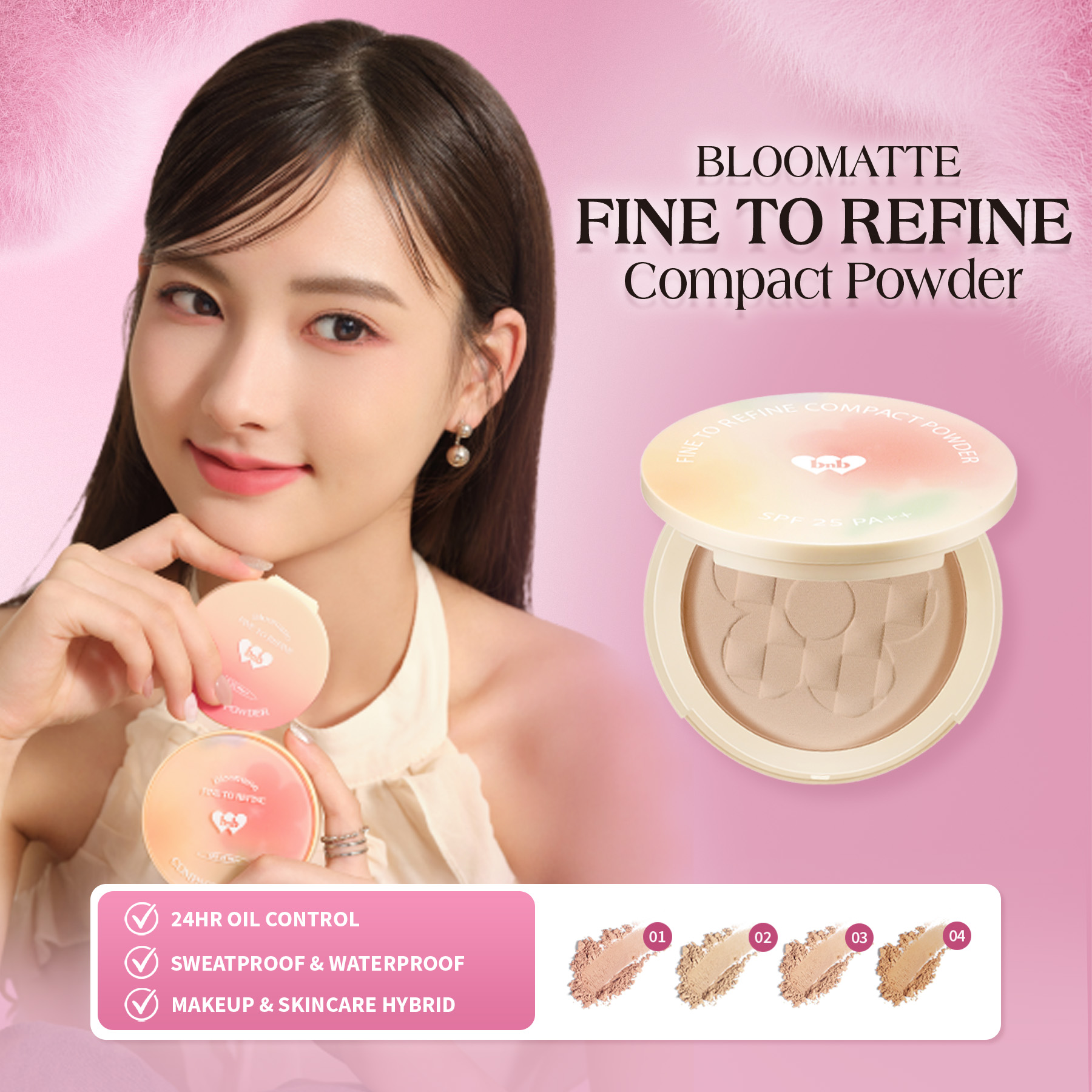 barenbliss BNB Compact Powder + Multiverse of Me Dual Lip Cream 2-in-1 ...