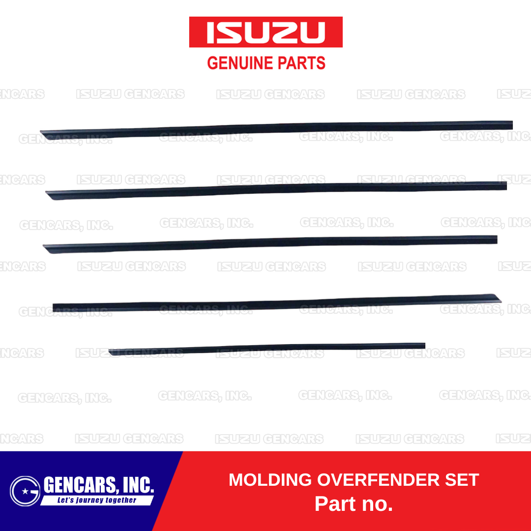 Isuzu Molding Set Body Cladding for Sportivo / Xuv 2004-2015 (Genuine ...