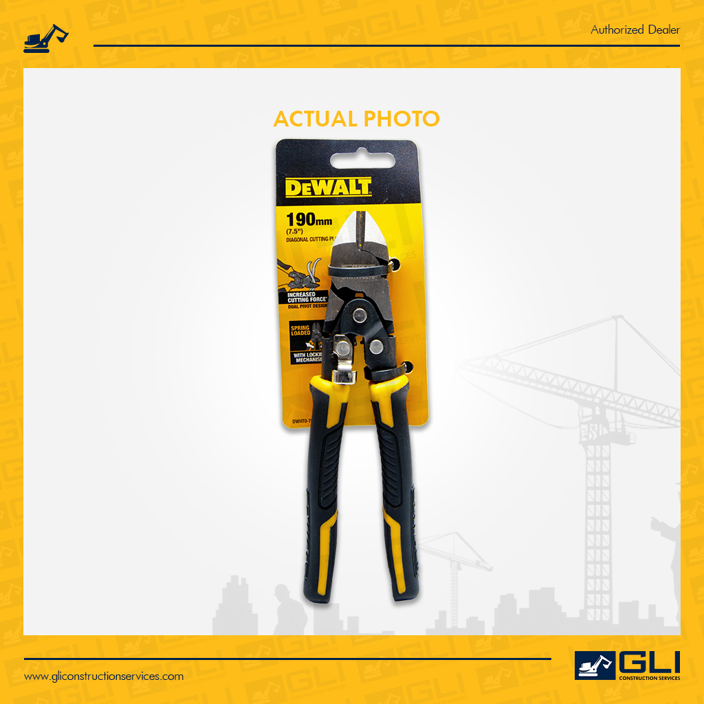 GLI - DeWalt 7.5" Compound Action Diagonal Plier DWHT0-70275 | Shopee ...