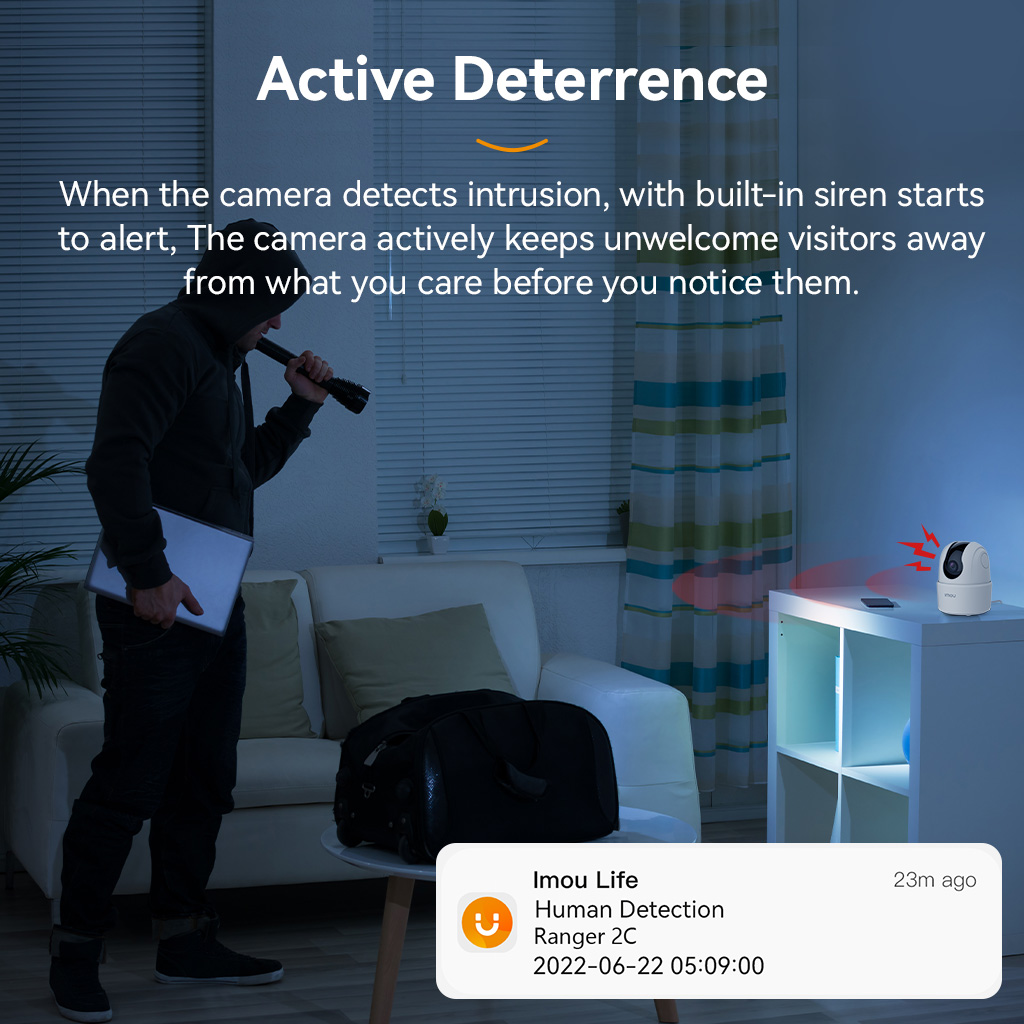 IMOU Ranger 2C 5MP Indoor Security Camera CCTV Camera Baby / Pet ...