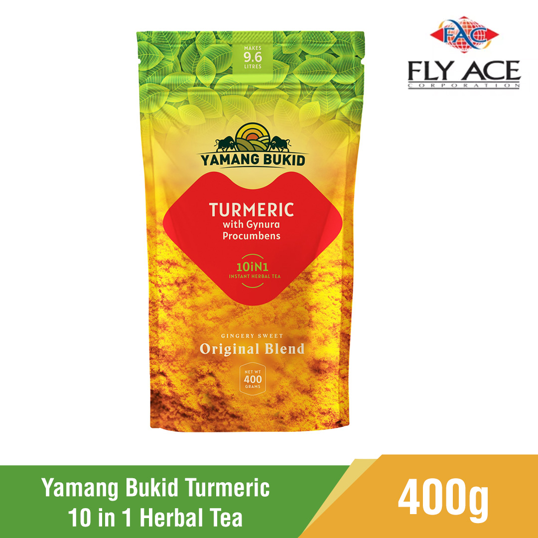 Yamang Bukid Turmeric 10 in 1 Herbal Tea 400g | Shopee Philippines