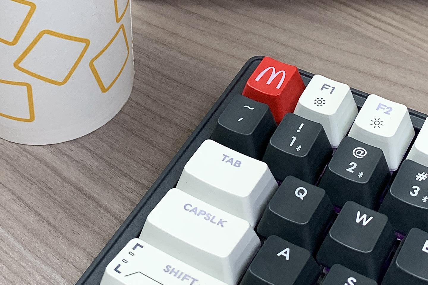 McDonald's Keycaps Custom OEM Profile Keycap for Esc Key for Mechanical ...