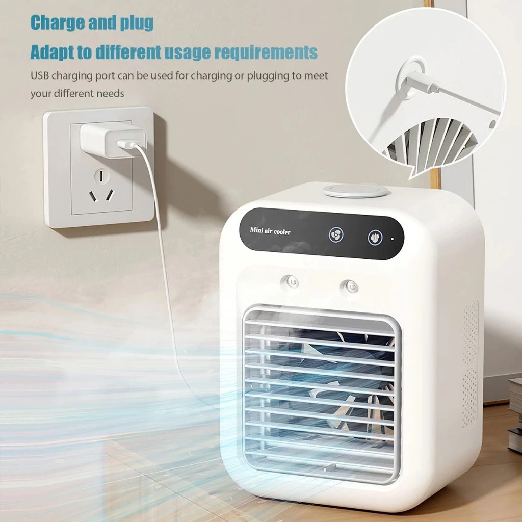 PHILIPS Air Cooler Fan Mist fan Humidifer Fan table Offce Mini Air ...