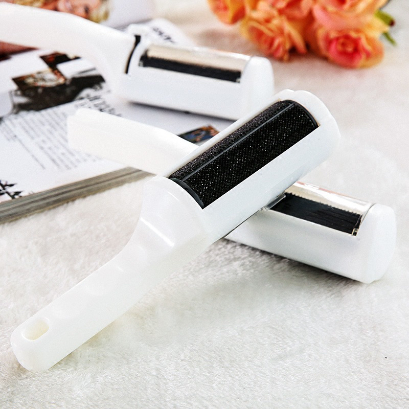 ZH477 Lint Brush Remover Cleaner Rotating Reuseable Roller Fabric Hair ...