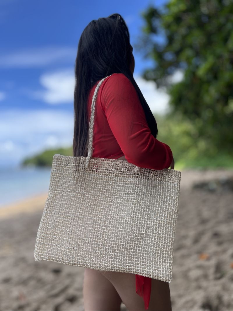 Beach Bag (Native Abaca Tote Bag) | Shopee Philippines