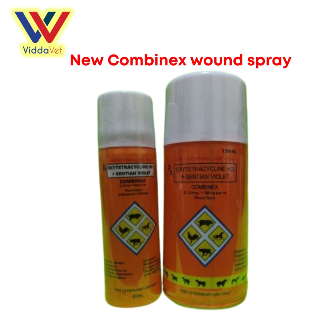 Combinex Wound Spray 50g for Dogs Combinex 150 ml Combinex wound spray ...