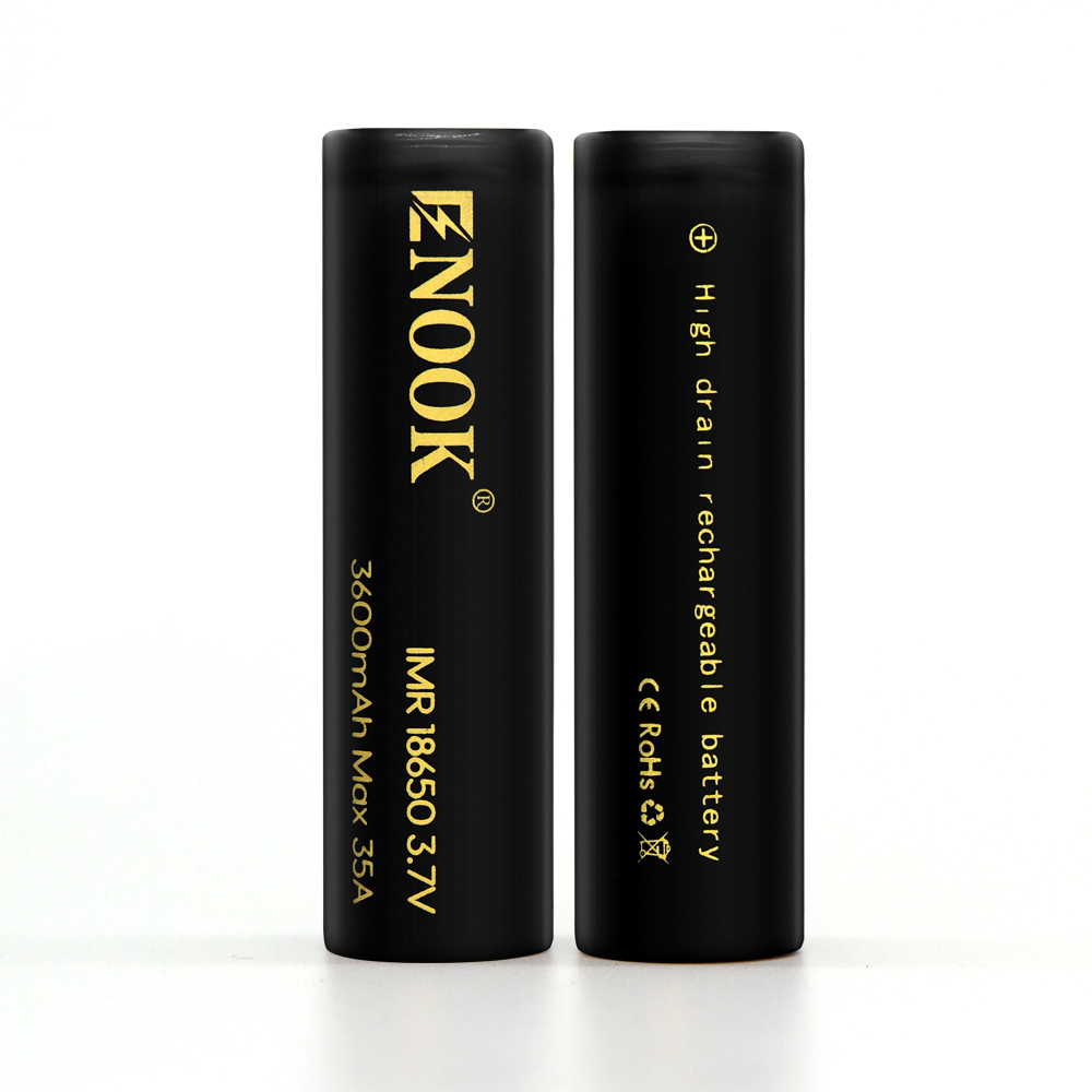 ENOOK Original 18650 Rechargeable Battery lithium battery 3.7v 3600mAh ...