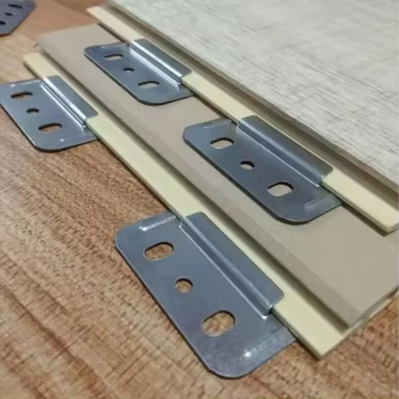 100pcs Metal Clip Wall Clip Fluted Wall Panel For Wpc Wall And Ceiling ...