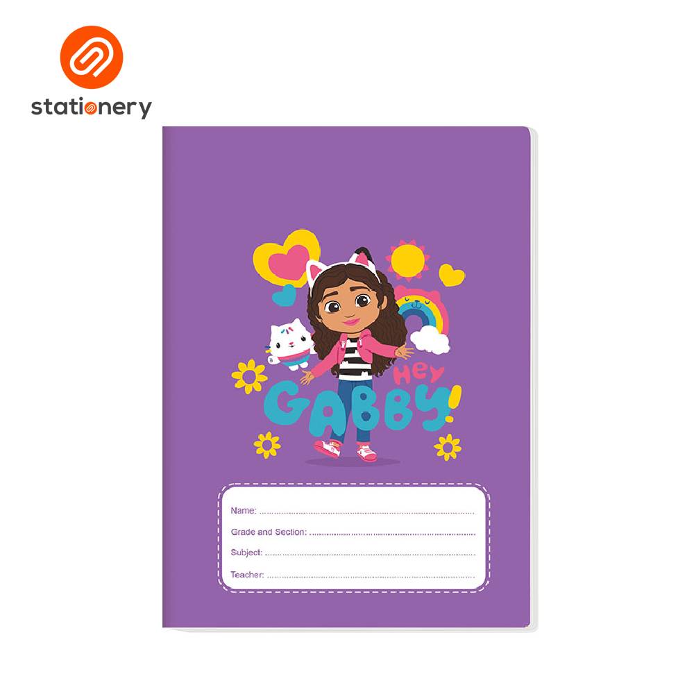 Advance Gabby's Dollhouse Writing Notebook 80lvs Pack of 8 | Shopee ...