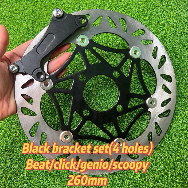 For HONDA beat carb beat fi click i 125 scoopy genio 260mm big disc ...