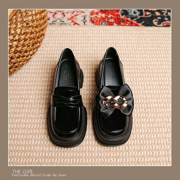 「KAEVE」BUY 1 TAKE 4 design Mary Jane Velcro leather black heels Lolita ...