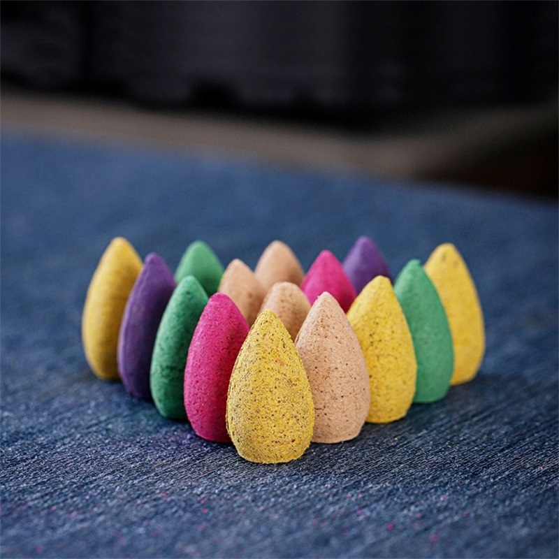 100Pcs Backflow Incense Cone Insenso for bad Spirit Sandalwood Incense ...