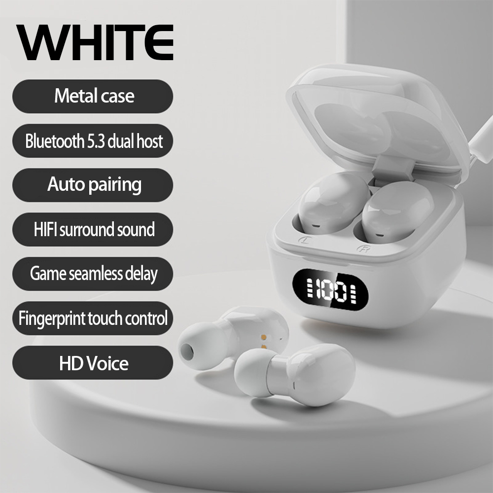 Invisible Sleep Wireless Earphone TWS Bluetooth Hidden Earbuds IPX7 ...