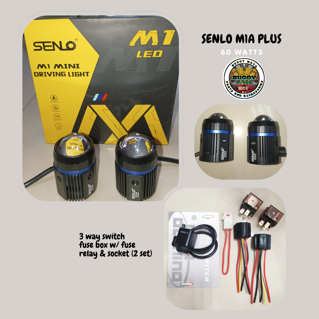 SENLO MINI DRIVING LIGHT T1 PLUS X1 PLUS M1A PLUS & PIAA HORN ORIGINAL ...